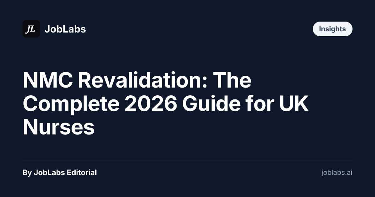 NMC Revalidation: The Complete 2026 Guide for UK Nurses